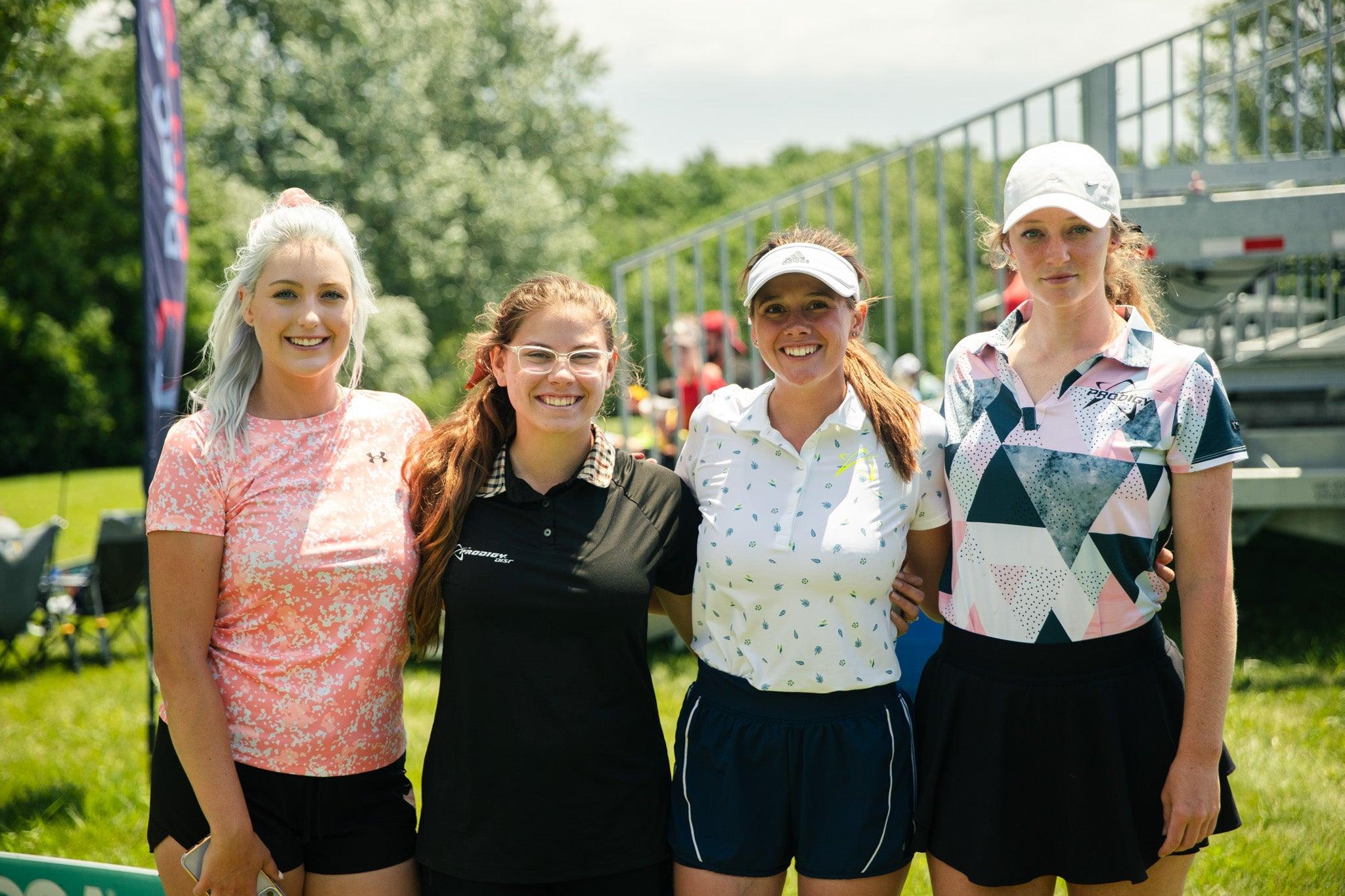 United States Women's Disc Golf Championship: Discs our Prodigy players ...