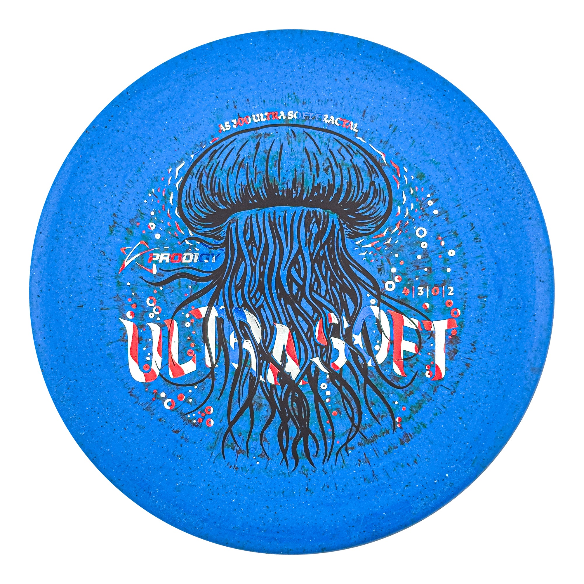 Prodigy A5 300 Ultra Soft Color Fractal Plastic - Twilight Tide Stamp